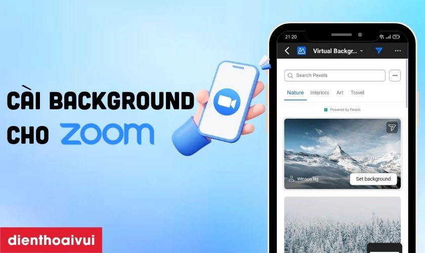 Cách cài background cho Zoom trên điện thoại dễ nhất 2024