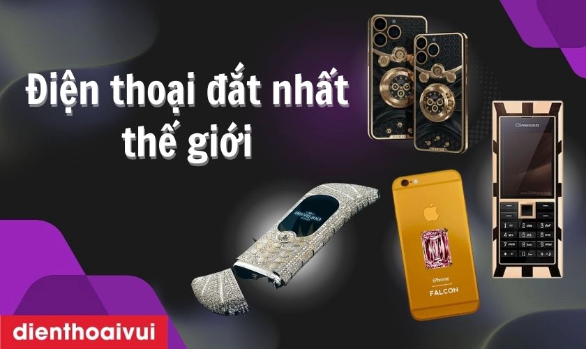Top 13 điện thoại đắt nhất thế giới dành cho người giàu