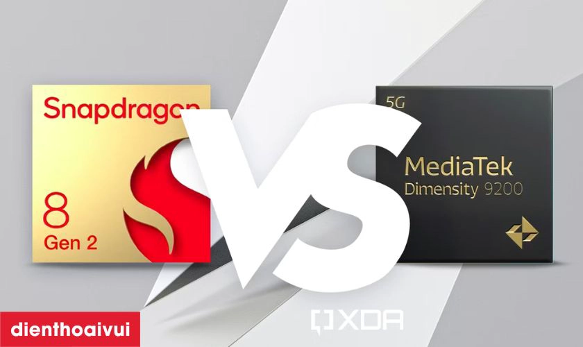 Dimensity 9200 vs Snapdragon 8 gen 2: So sánh chi tiết