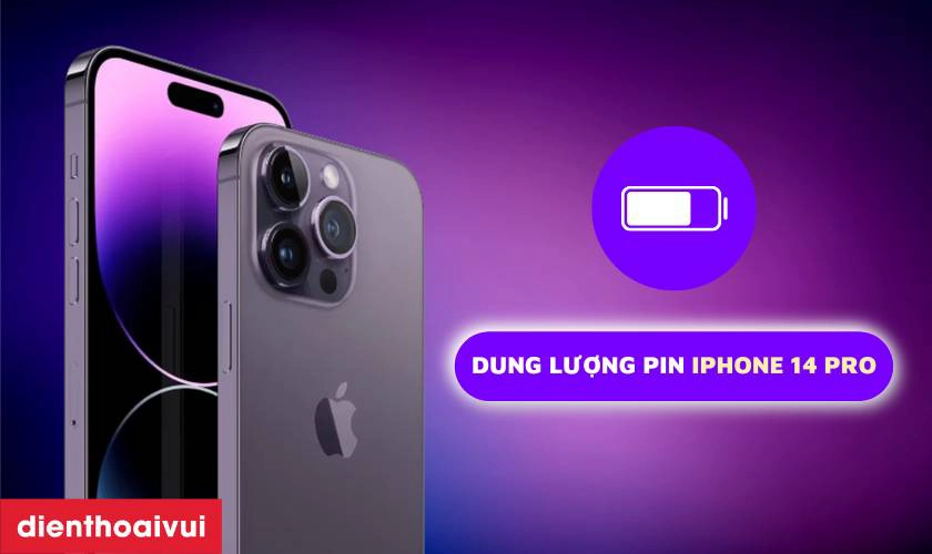 Dung lượng pin iPhone 14 Pro: Nhỏ mà có võ
