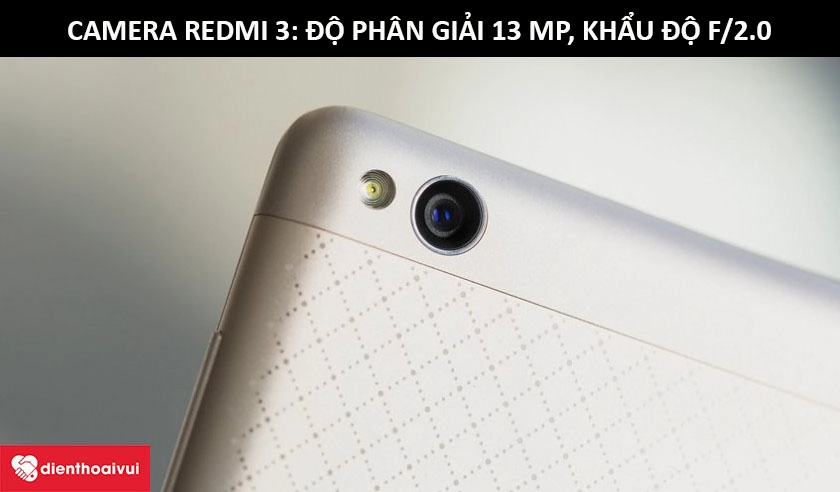 Thay Camera Sau Xiaomi Redmi 3 | Lấy Liền, Bảo Hành 6 Tháng