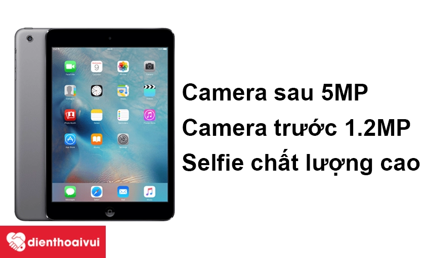 Thay camera trước iPad Mini 2 uy tín, giá rẻ TPHCM, Hà Nội