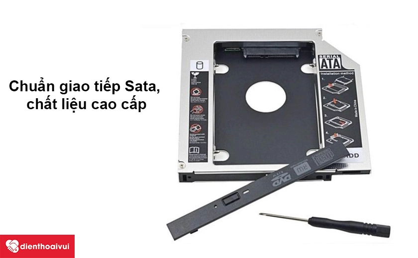 Caddy Bay DVD 9.5mm chính hãng, giá tốt