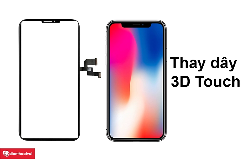 Thay dây 3D Touch iPhone X - Bảng giá mới 2025