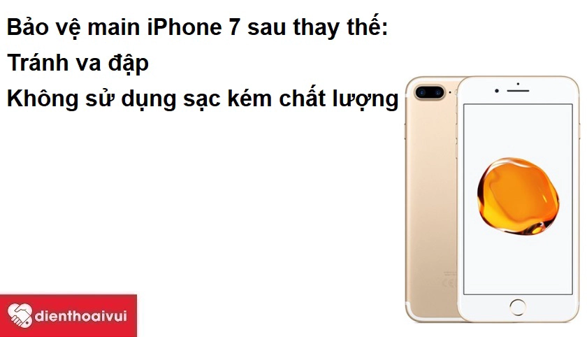 Thay main iPhone 7 32GB full chức năng chính hãng | Lấy liền