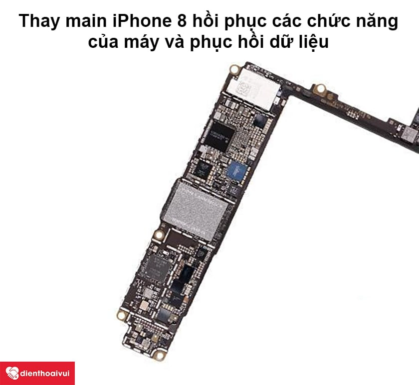 Thay main iPhone 8 64GB full chức năng chính hãng | Lấy liền