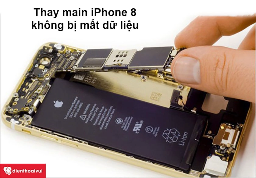 Thay main iPhone 8 64GB full chức năng chính hãng | Lấy liền