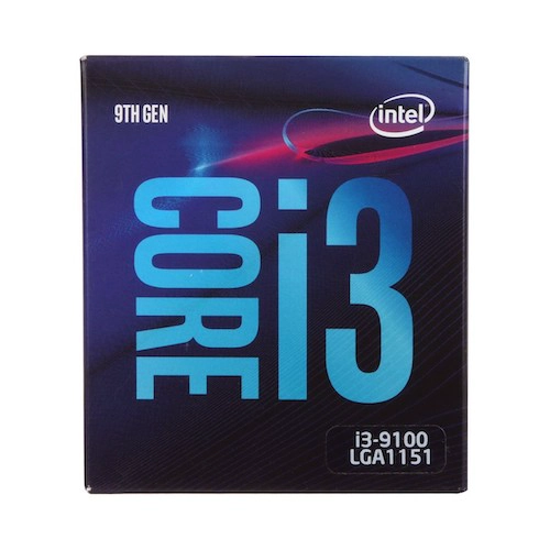 CPU Intel Core I3-9100 - LGA 1151-v2 giá siêu rẻ 2025