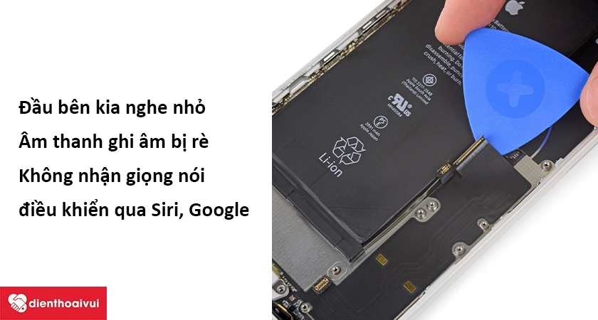 Thay Mic iPhone 8 Plus Chính Hãng Giá Rẻ. BH 6 Tháng