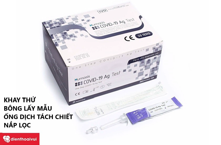 Kit test nhanh Humasis - Bộ kit test Hàn Quốc Giá rẻ | Chính xác cao
