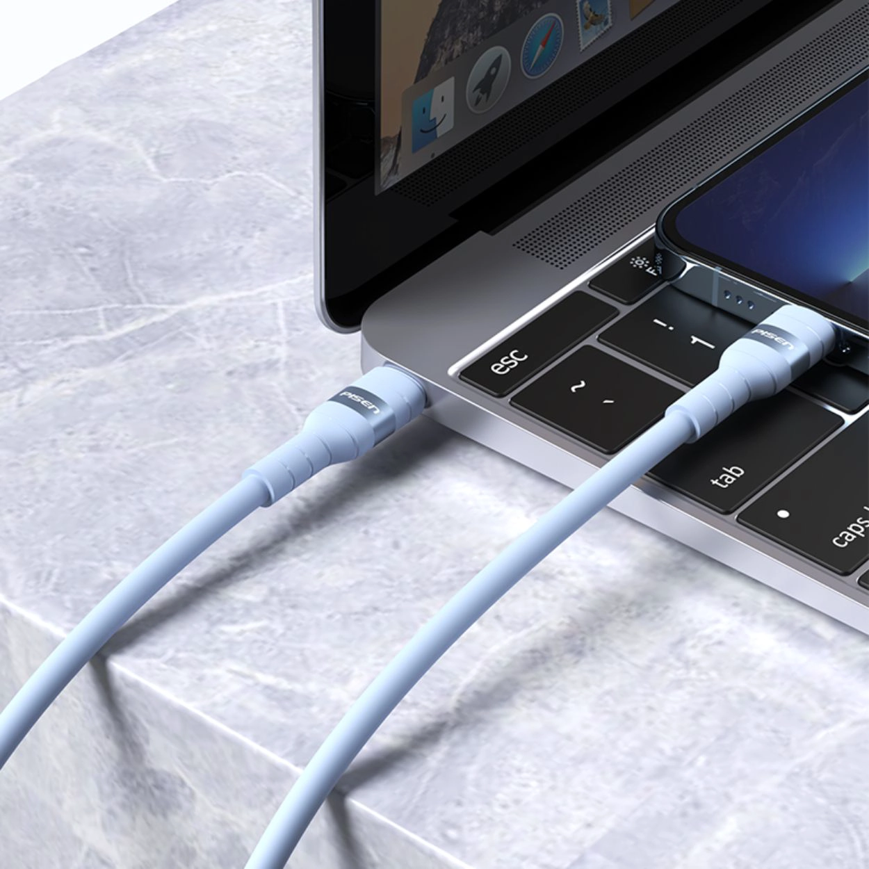 Cáp Pisen Quick Dream USB-C To Lightning 1.2M chính hãng | Lấy liền