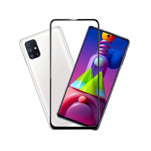 Dán cường lực Samsung Galaxy A71/M51 full màn hình chính hãng | Lấy liền