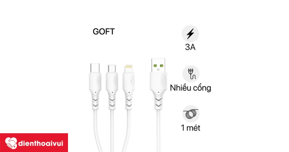 Cáp sạc Type C chính hãng, giá tiết kiệm | Sạc nhanh