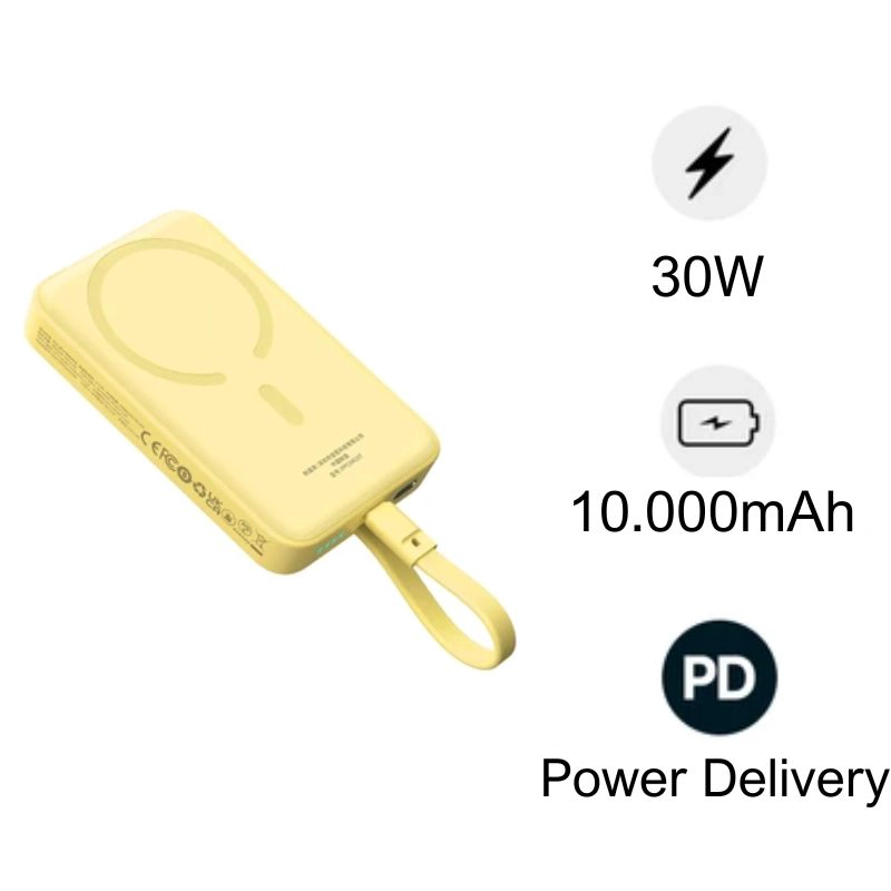 Pin sạc dự phòng không dây Baseus Magnetic Mini Fast Charge Type-C ...