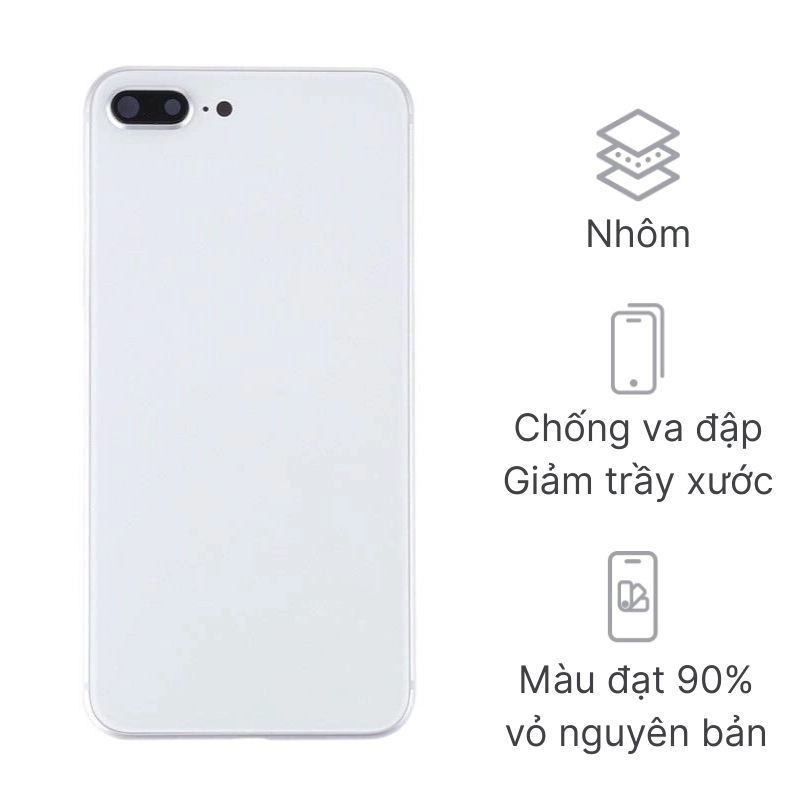 Thay vỏ iPhone 8 Plus chính hãng Aries lấy liền