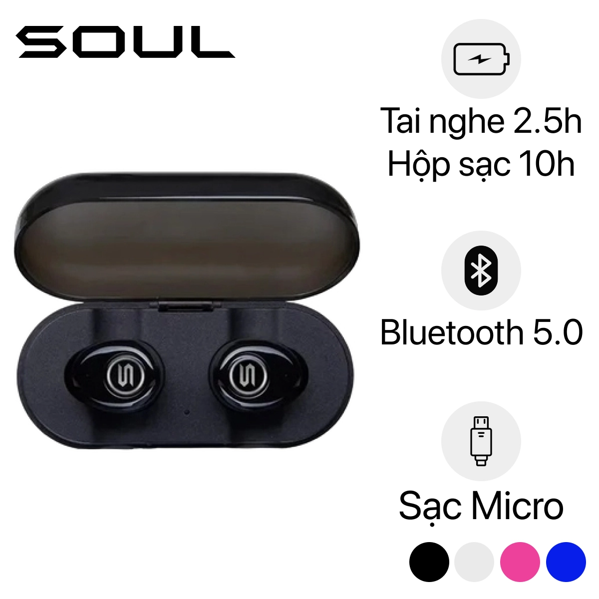 Tai nghe Soul ST-XS chính hãng | Giá rẻ tháng 4/2026