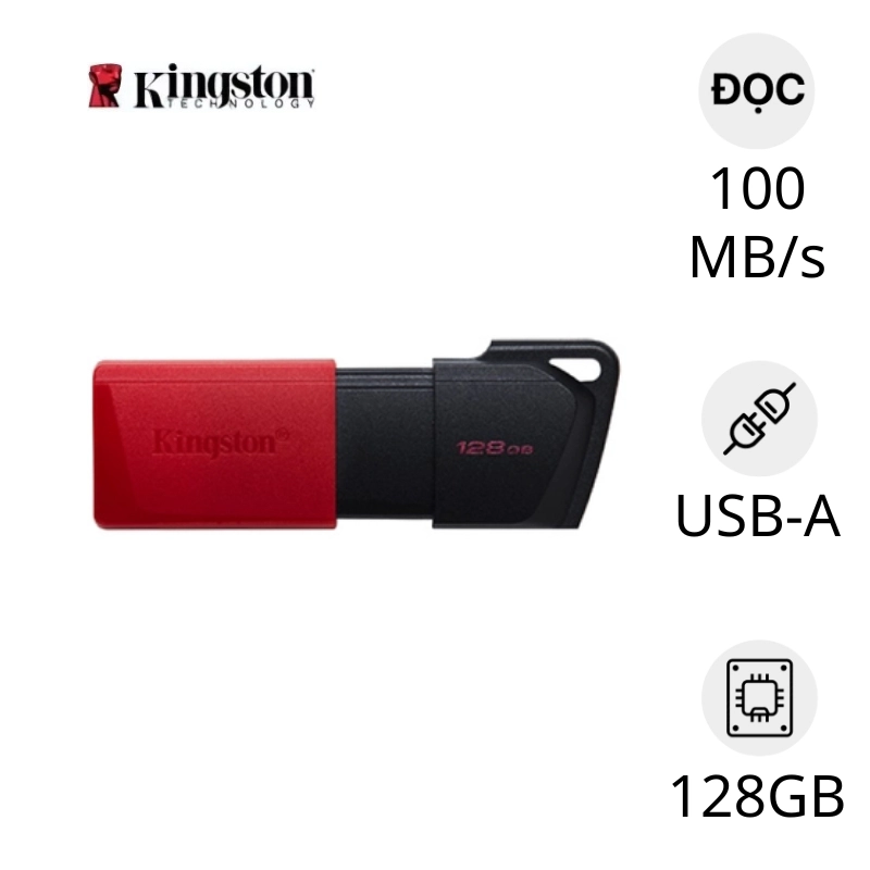 USB KINGSTON DATATRAVELER EXODIA DTXM 128GB chính hãng | Lấy liền