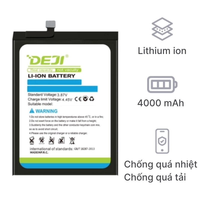 Thay pin Samsung A20 chính hãng Deji giá rẻ 2025