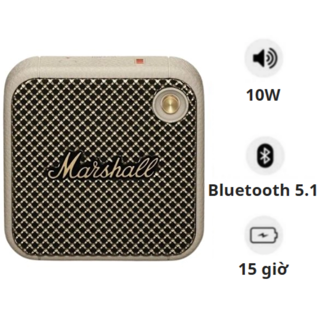 Loa Bluetooth Marshall Willen chính hãng | Lấy liền