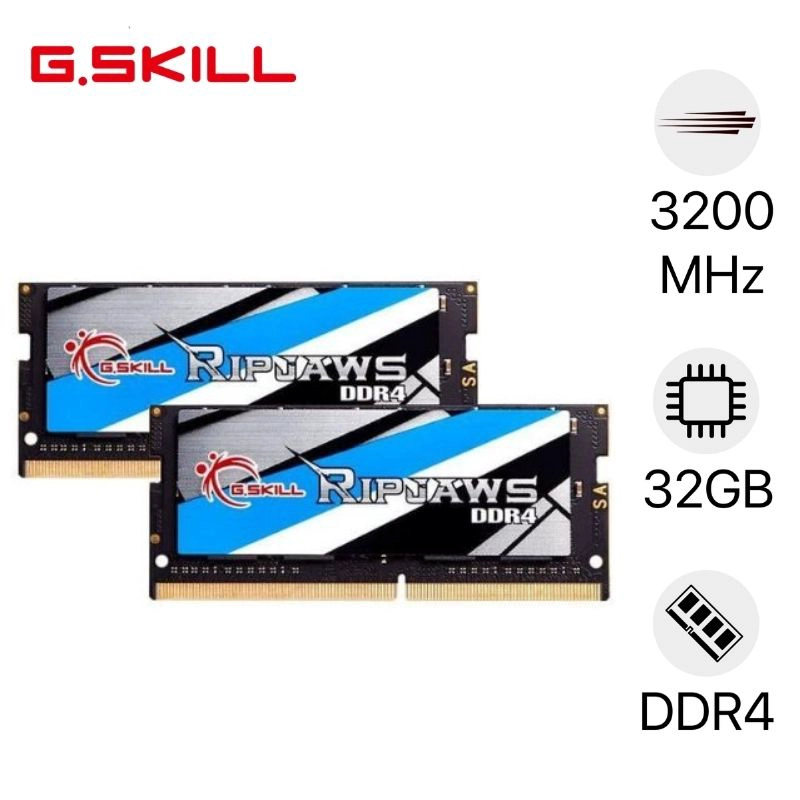 RAM laptop G.Skill Ripjaws DDR4 32GB Bus 3200MHz giá siêu rẻ