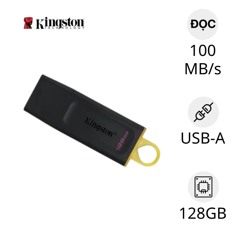 USB Kingston 3.2 DataTraveler Exodia DTX 128GB chính hãng | Lấy liền