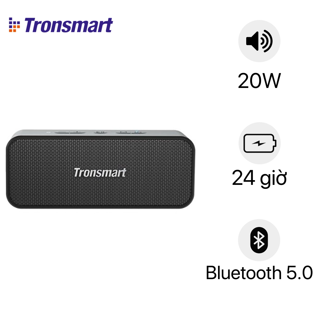 Loa Tronsmart Element T2 Plus 20W Speaker chính hãng