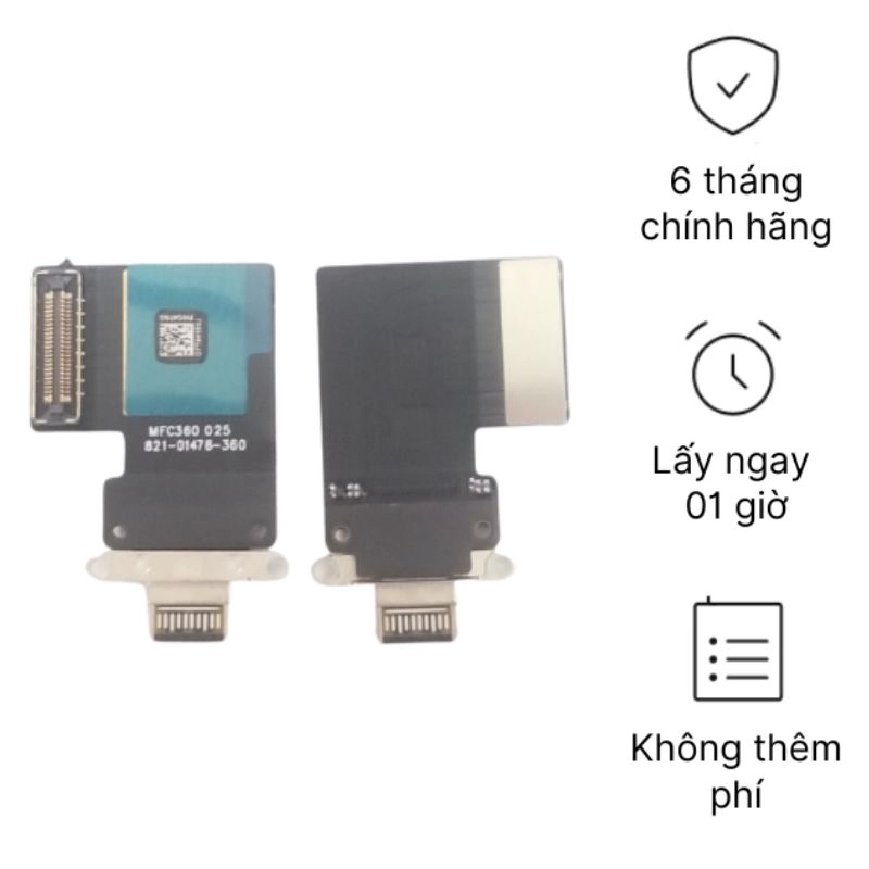 Thay chân sạc iPad Pro 11 2021 hãng Safety giá rẻ 2025