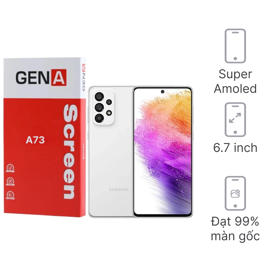 Thay màn hình Samsung Galaxy A73 5G chính hãng GENA loại Pro chính hãng ...
