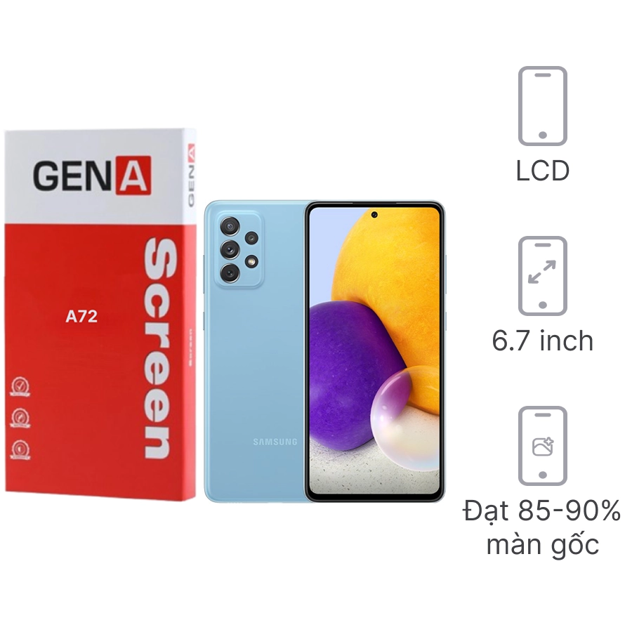 Thay màn hình Samsung Galaxy A72 chính hãng GENA loại A+