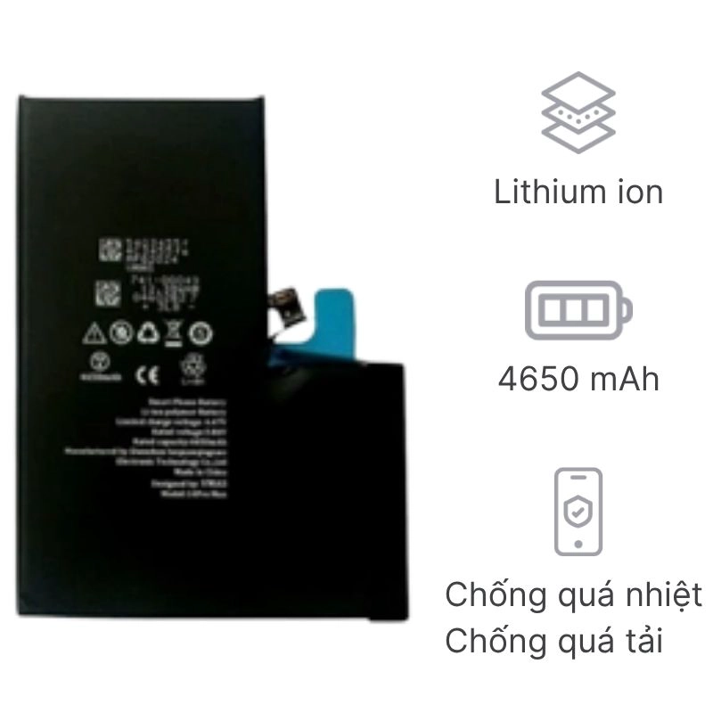 Thay pin dung lượng siêu cao chính hãng Vmas iPhone 14 Pro Max