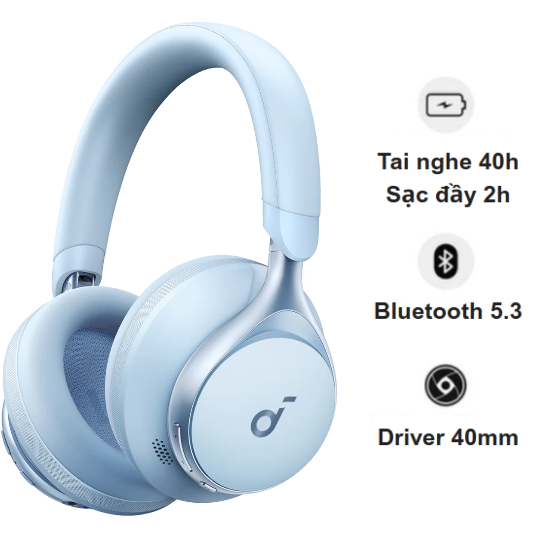 Tai nghe Bluetooth chụp tai Anker Soundcore Space One chính hãng | Lấy liền