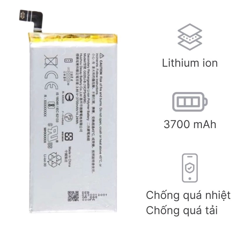 Thay pin Google Pixel 4 XL giá rẻ, chính hãng 2026