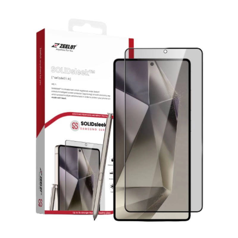 Dán chống va đập Samsung Galaxy S25 Ultra Zeelot Solidsleek Full cao ...