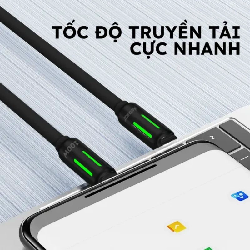 Cáp Stargo Ultralink C1 Type-C to Type-C 100W 1.5M chính hãng | Lấy liền