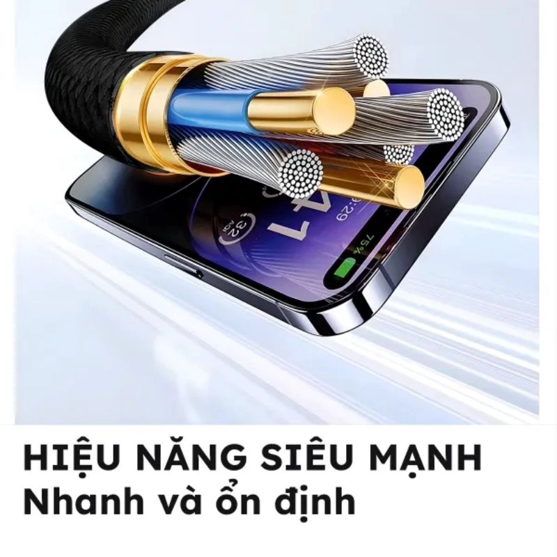 Cáp Stargo Ultralink L1 từ tính Type-C to Lightning 27W 1.2M chính hãng ...