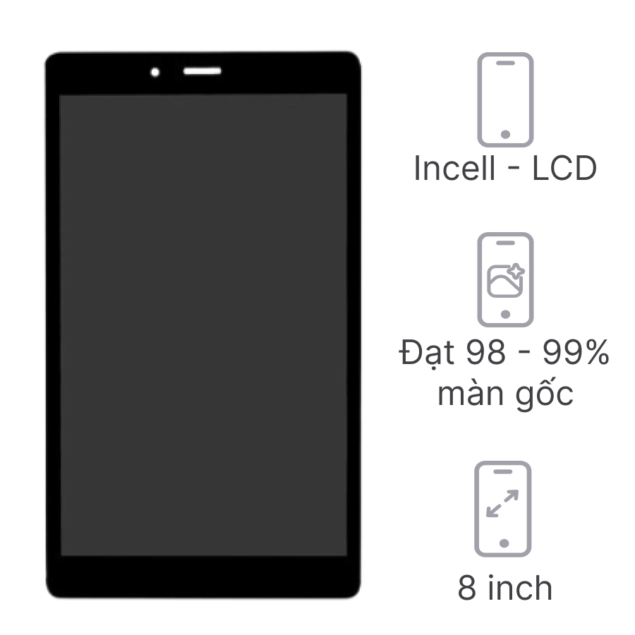 Thay màn hình Samsung Galaxy Tab A Plus 8.0 2019 (P200) chính hãng GENA ...