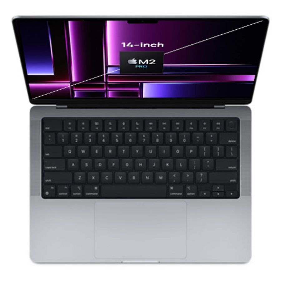 Macbook Pro M2 Pro 14 inch 10CPU 16GPU 16GB 512GB 2023 - Cũ đẹp chính ...