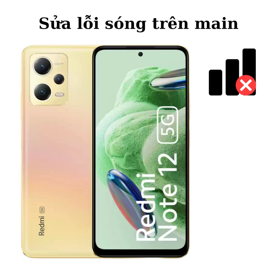 Sửa main - IC Sóng Xiaomi Redmi Note 12 5G chính hãng | Lấy liền