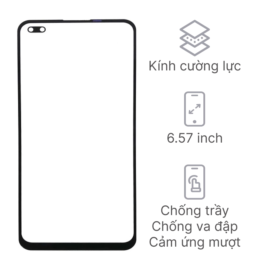 Thay ép kính Oppo Reno 4Z 5G chính hãng | Lấy liền