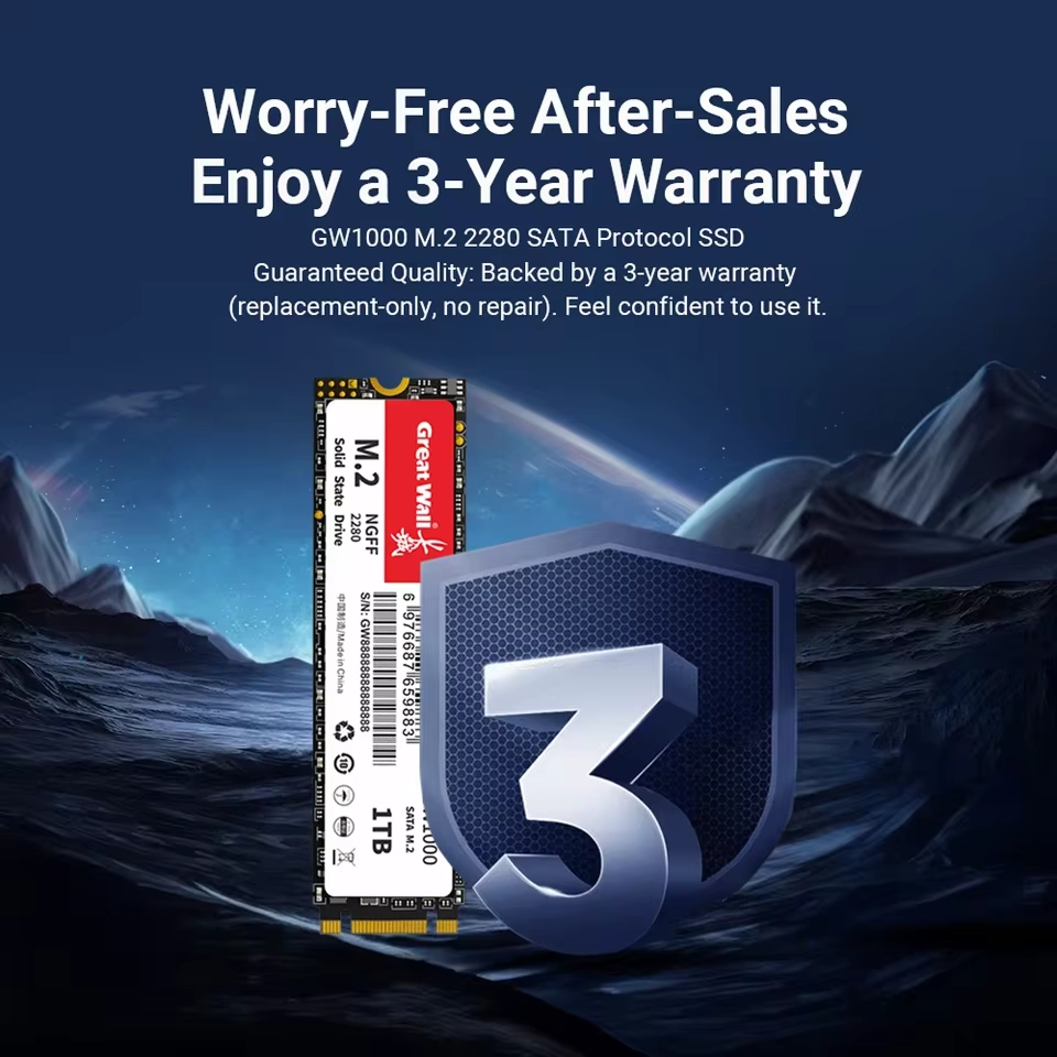 Ổ Cứng SSD M2.SATA Great Wall 256GB chính hãng | Lấy liền