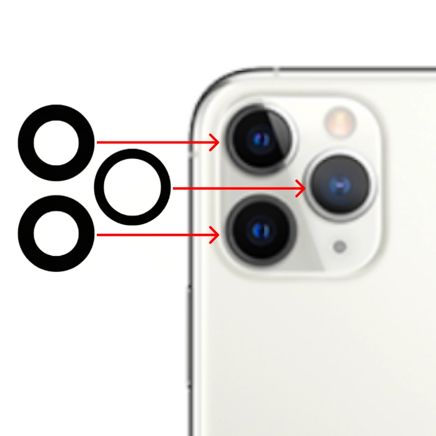 Thay kính camera sau iPhone 11 Pro chính hãng | Lấy liền