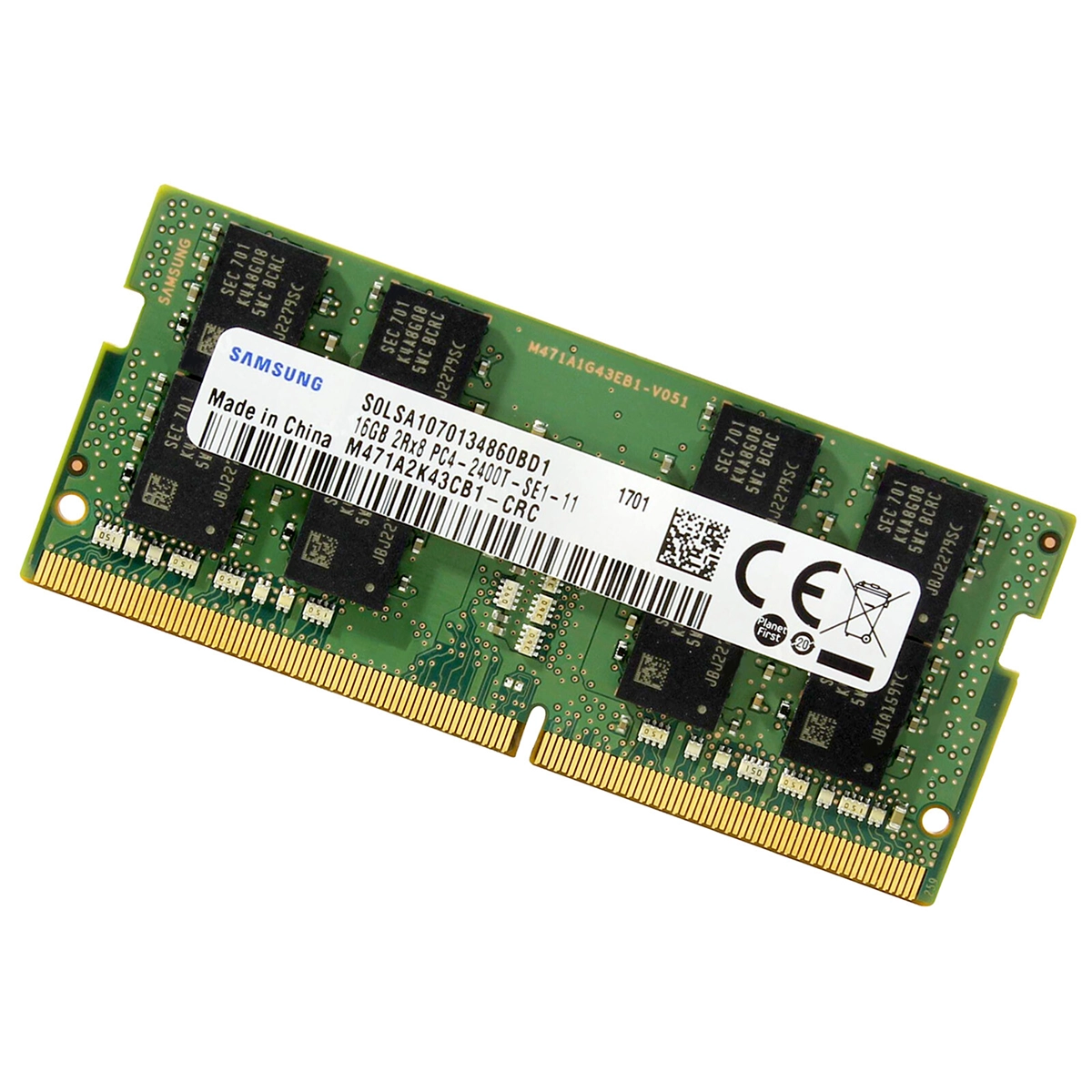 RAM laptop Samsung DDR4 16GB BUS 2400 cũ đẹp chính hãng | Lấy liền