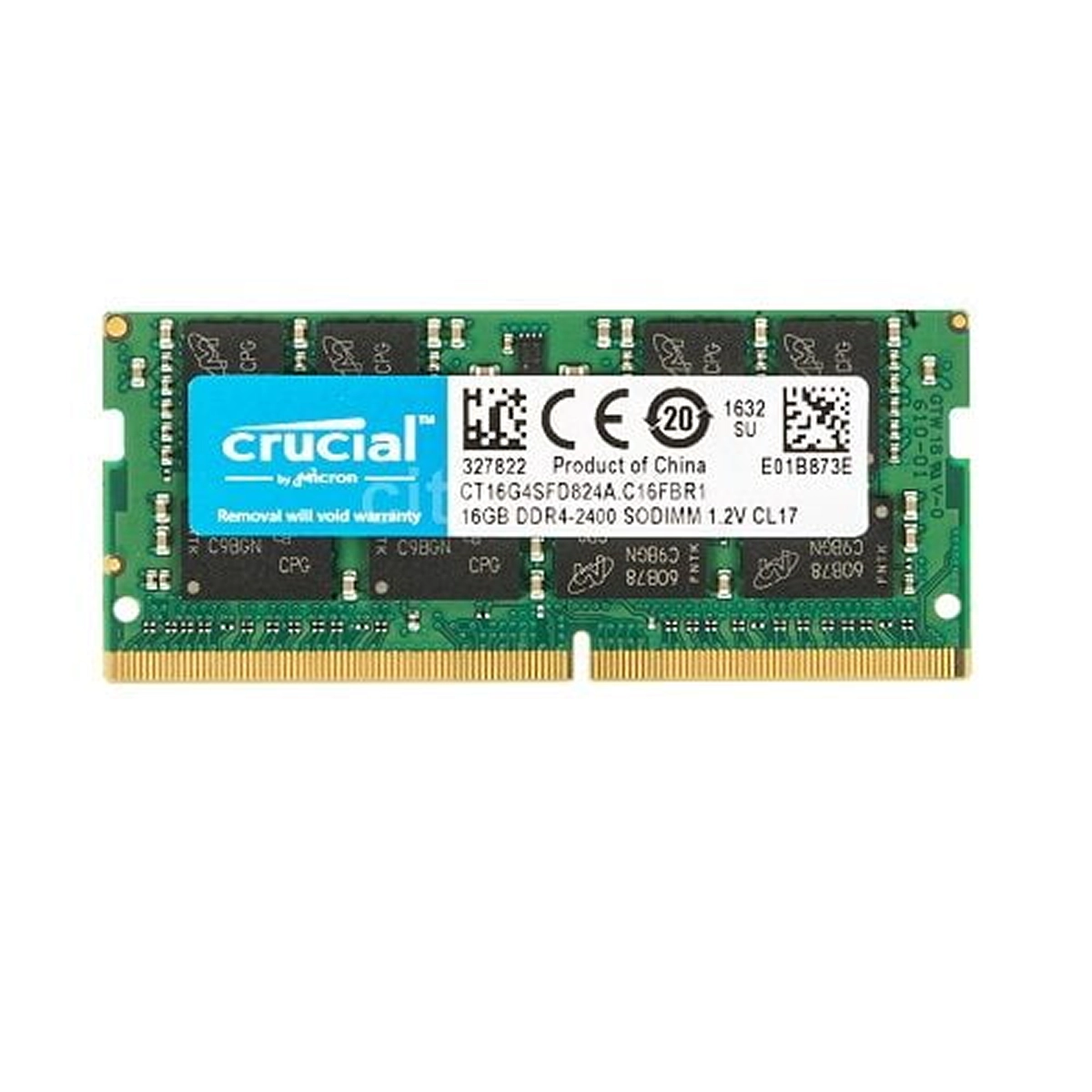 RAM laptop Crucial DDR4 16GB BUS 2400 cũ đẹp chính hãng | Lấy liền