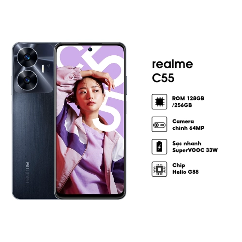 Realme C55 6GB 128GB - Cũ xước cấn chính hãng | Lấy liền