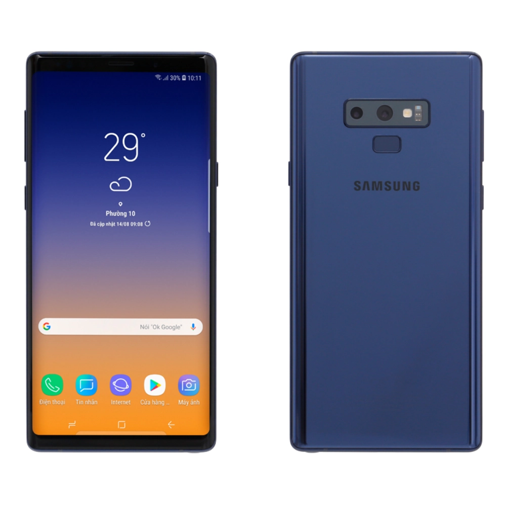Thay màn hình Samsung Galaxy Note 9 nguyên khung GENA loại A+ chính hãng