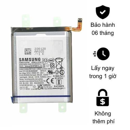 Thay pin Samsung Galaxy S22 Ultra chất lượng, giá tốt tại ĐTV