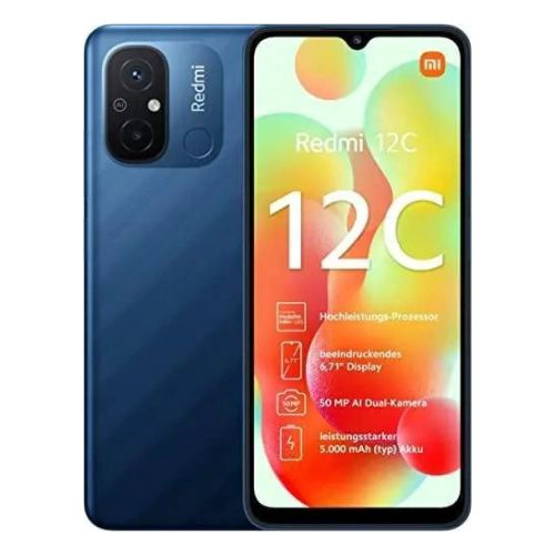 Thay vỏ Xiaomi Redmi 12C - Xanh dương chính hãng | Lấy liền