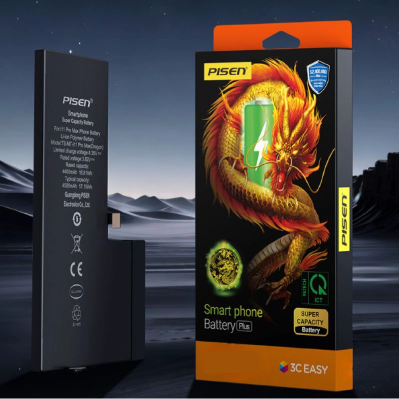 Thay pin iPhone 12 Pro Max dung lượng siêu cao chính hãng Pisen chính ...