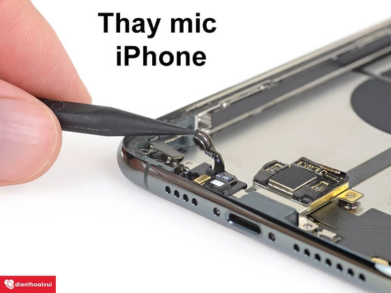 Thay Mic iPhone 11 Pro Max Chính Hãng Giá Rẻ. BH 6 Tháng